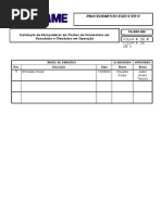 Check List Calandra | PDF | Bens manufaturados | Engenharia Elétrica