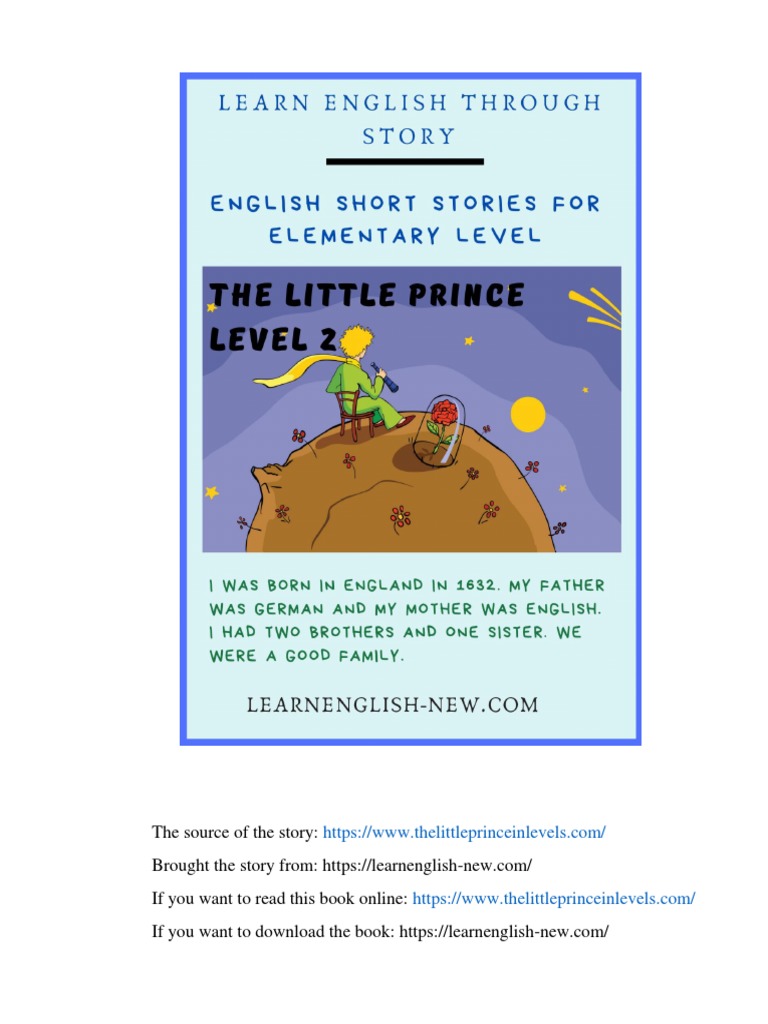 The Little Prince For Level 2 PDF | PDF | The Little Prince | Asteroid