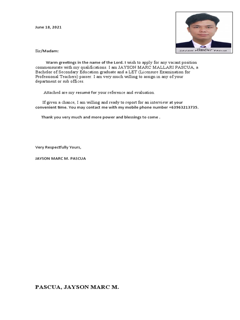 0 - SUPER FINAL PASCUA, JAYSON' RESUME-WPS Office | PDF | Cognition