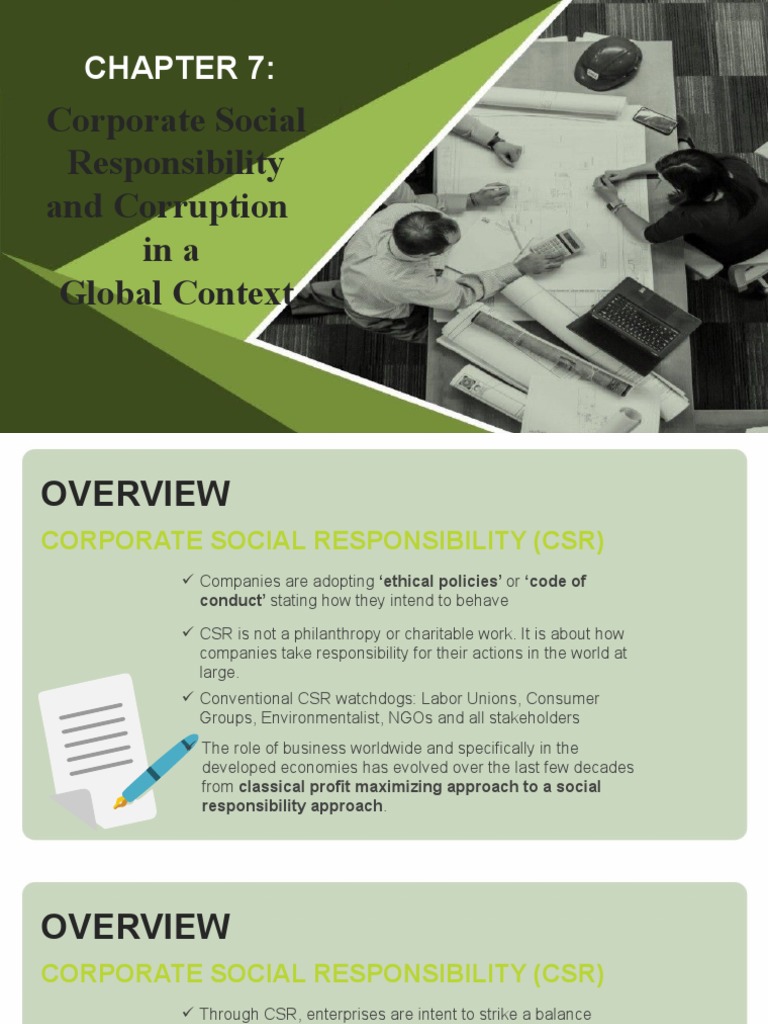 Global Corporate Social Responsibility Insights | PDF | Corporate ...
