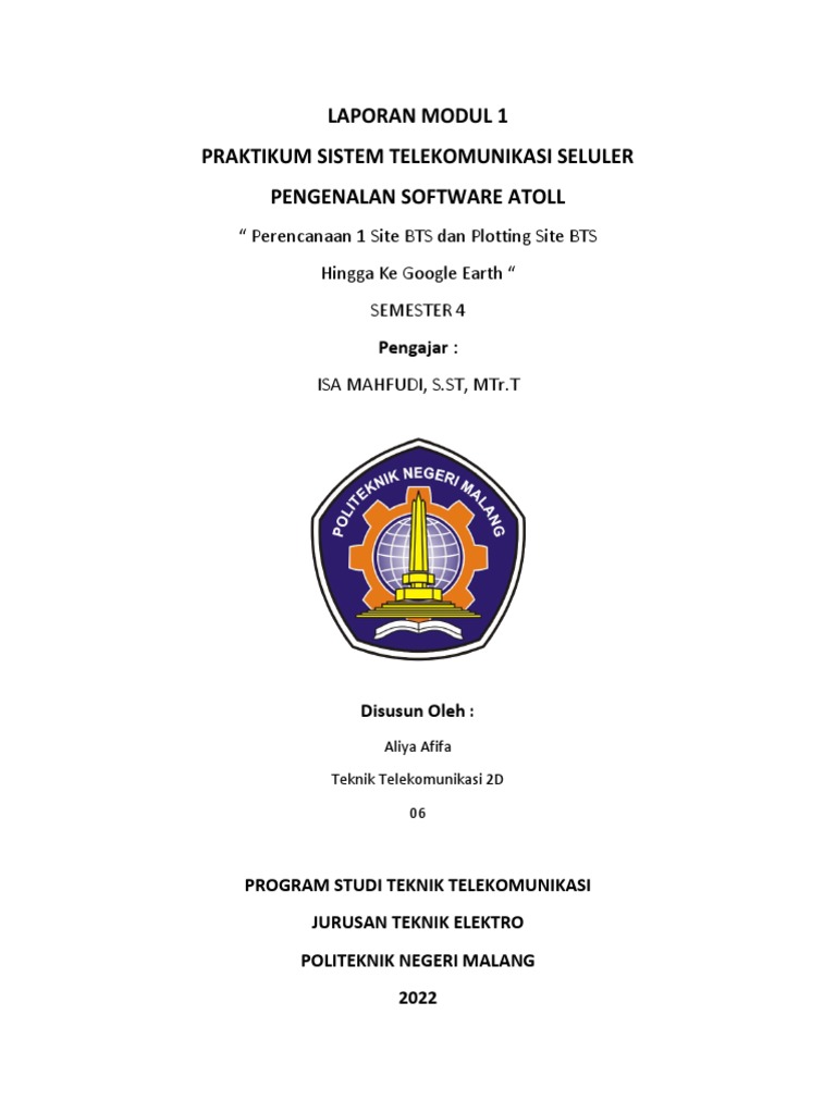 2d 06 Aliyaafifa Laporan Modul 1-Dikonversi | PDF