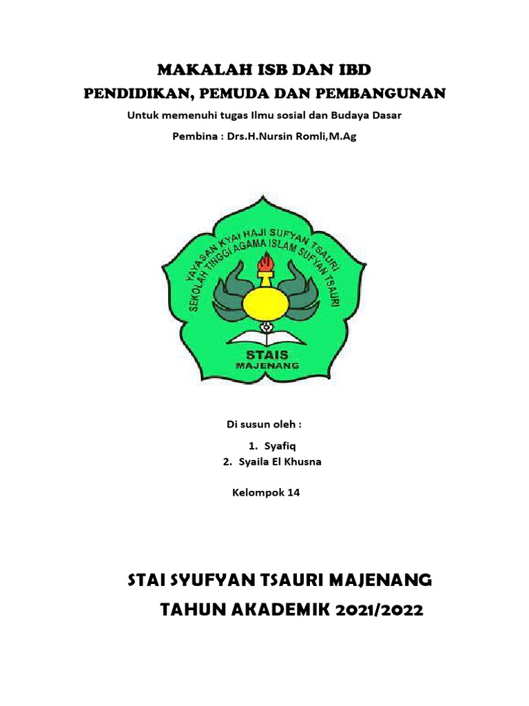 Makalah Isb Dan Ibd Kelompok 14 | PDF