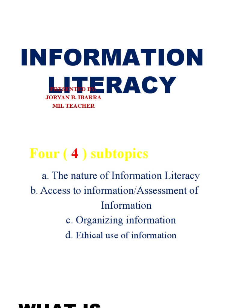 Mil Module 5 | PDF | Ellipsis | Plagiarism