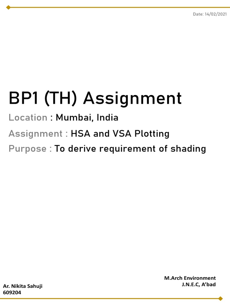 HSA and VSA Analysis for Mumbai | PDF | Azimuth | Geometric Measurement
