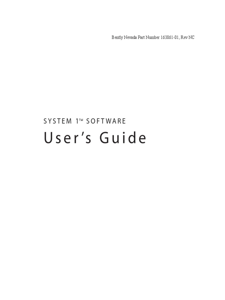 System 1 Users Guide | PDF | Databases | Microsoft Sql Server