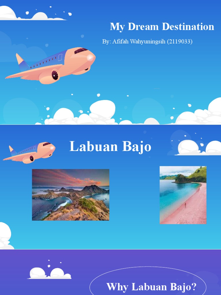 My Dream Destination | PDF