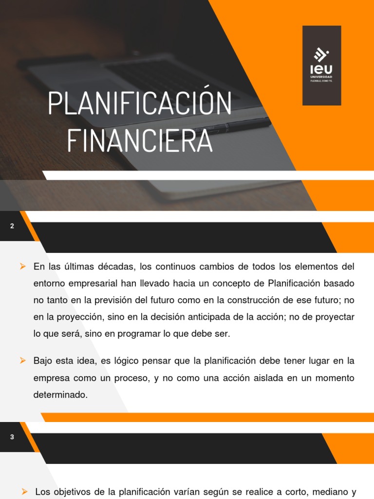 Planificación Financiera | PDF