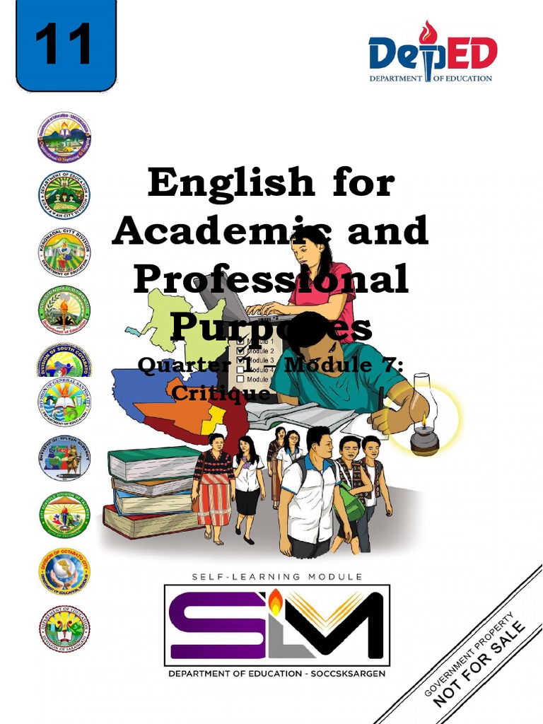 English For Academic and Professional Purposes: Quarter 1 - Module 7 ...