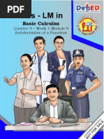 Basic Cal-Q4-Module-2 | PDF | Integral | Derivative