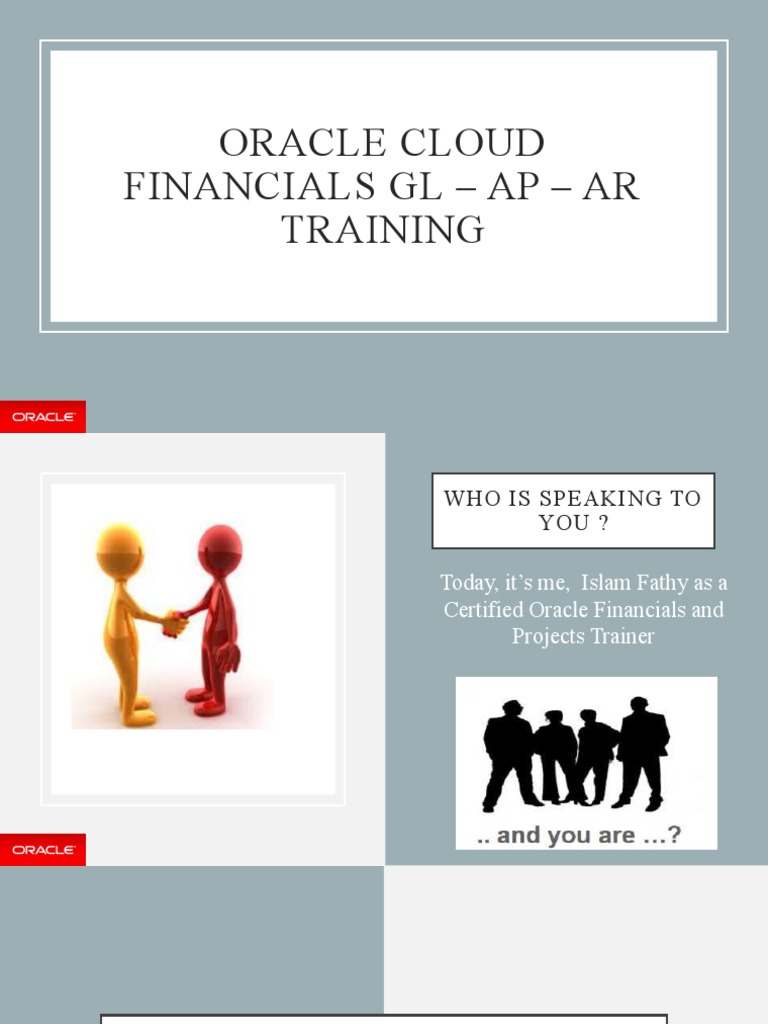 Oracle Cloud Financials Training Overview | PDF