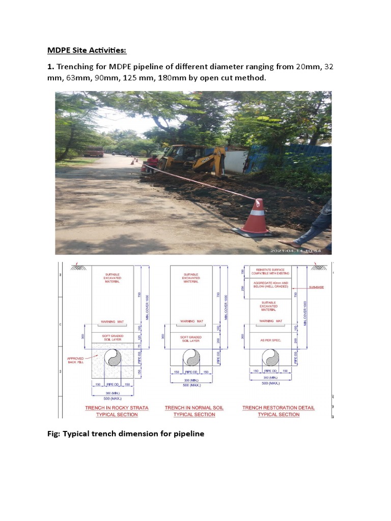 MDPE LMC Presentation | PDF | Pipe (Fluid Conveyance) | Equipment