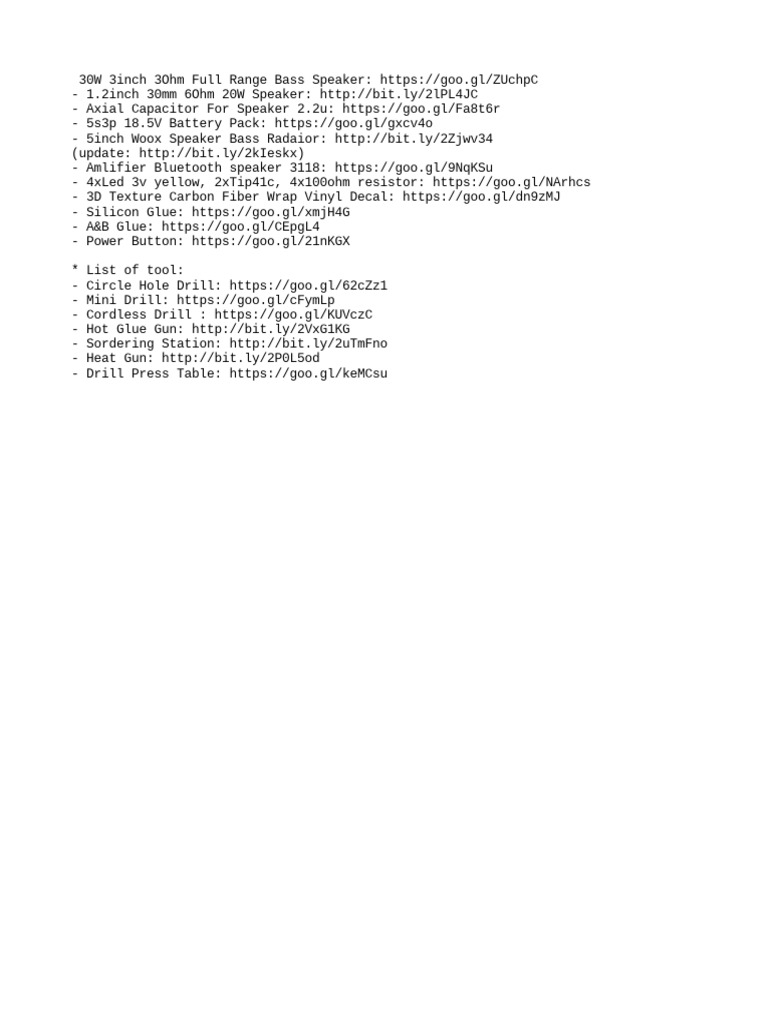 Boom Box | PDF