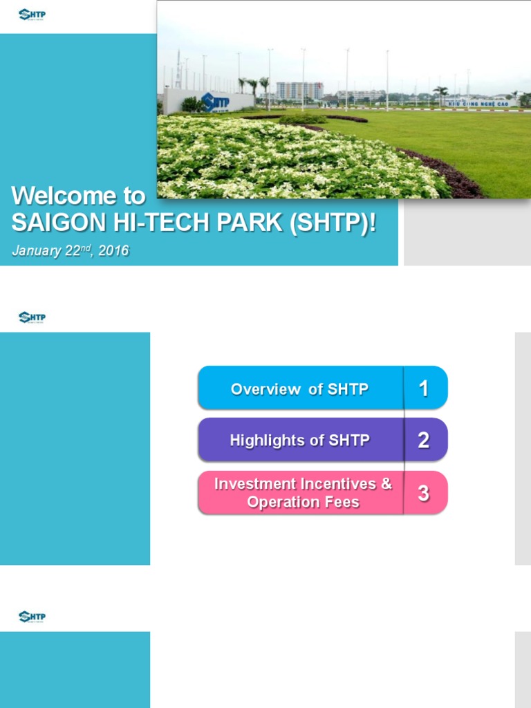 Welcome To Saigon Hi-Tech Park (SHTP) !: January 22, 2016 | PDF ...