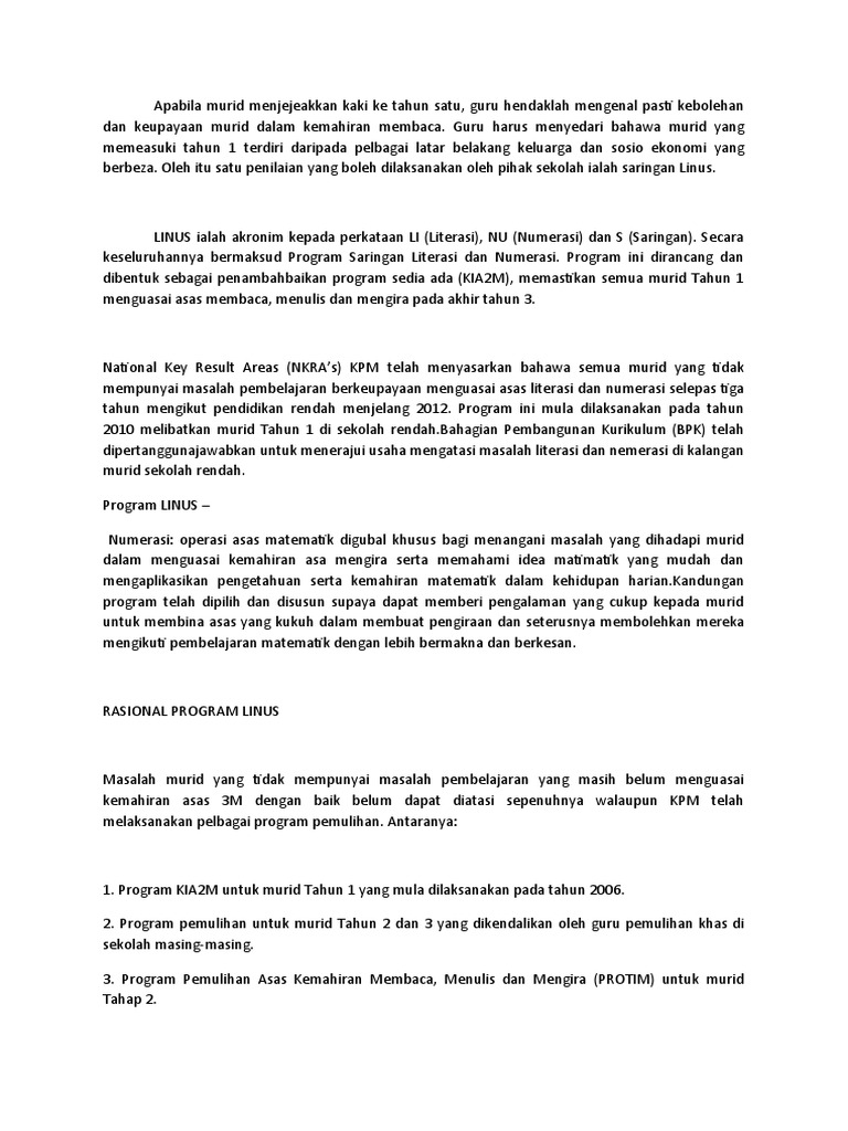 Assignment Linus | PDF