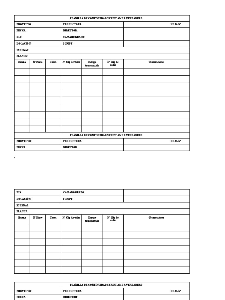 Formato Script Cine | PDF | Vídeo