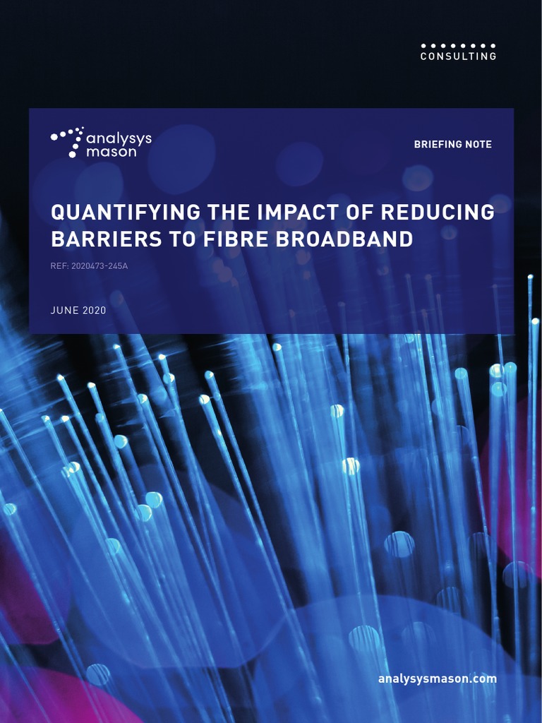 Analysys - Mason - FTTP Deployment Barriers - and - Policy - Actions ...