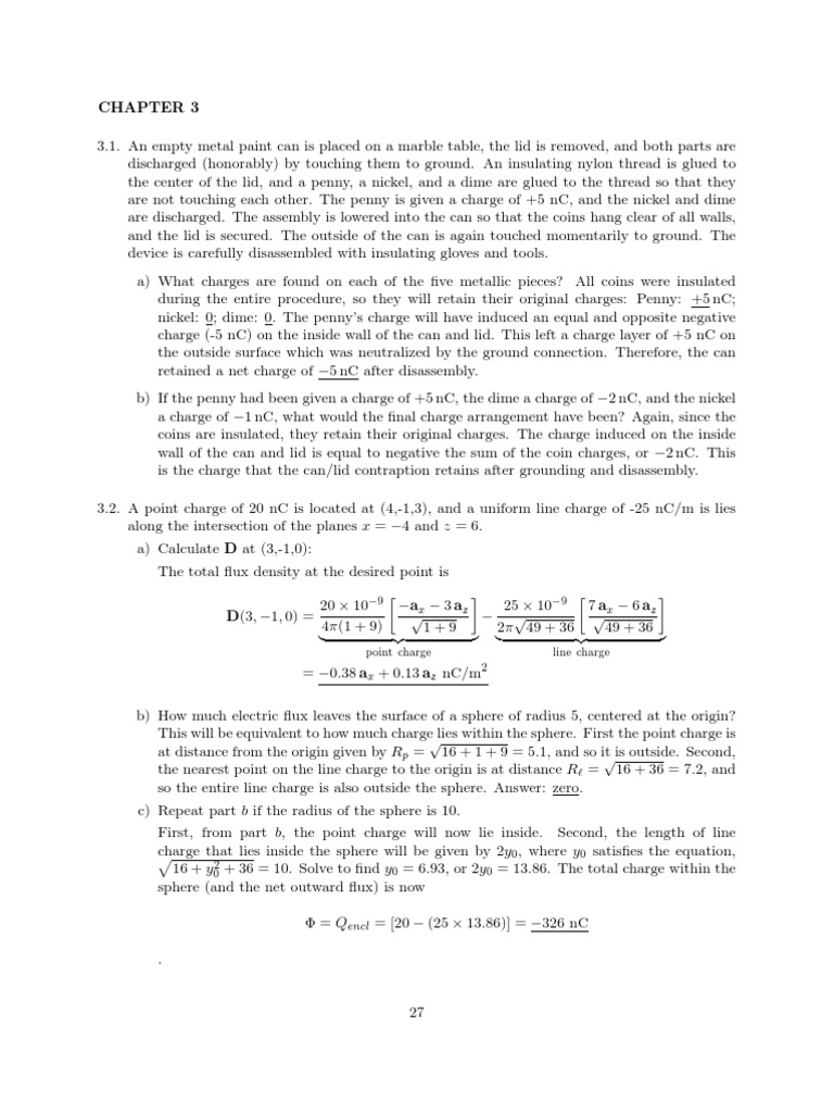 Chapter03 7th Solution | PDF