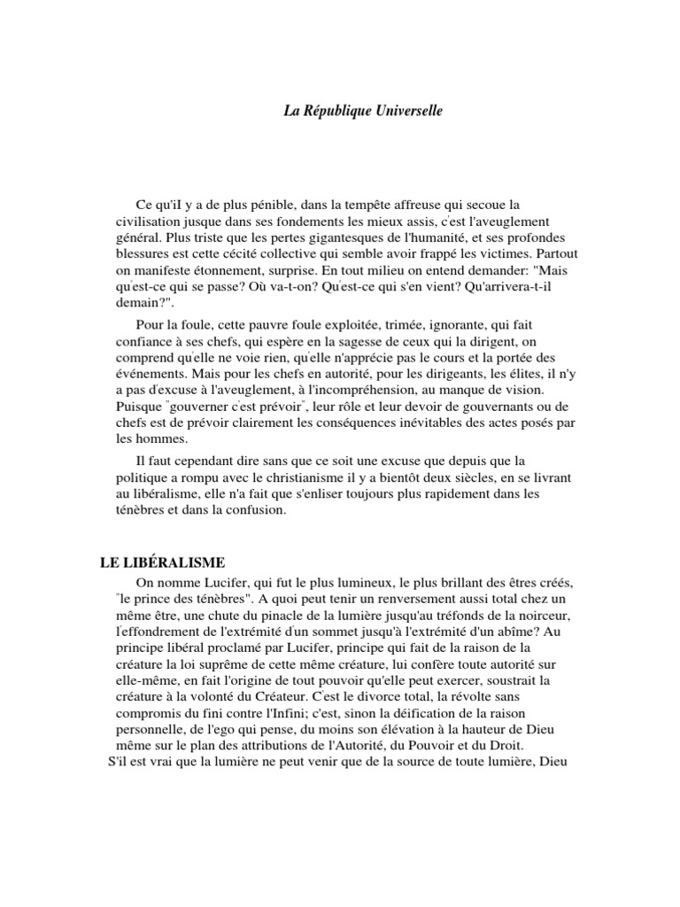 Adrien Arcand - La République Universelle | PDF | Juifs | Communisme