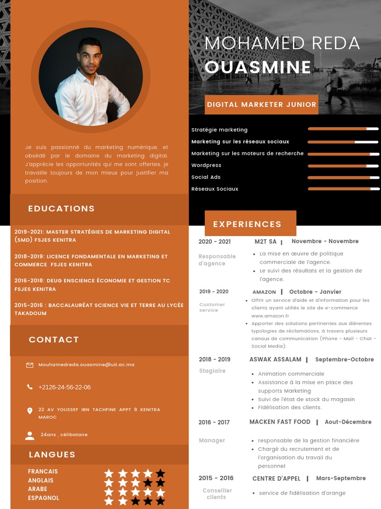 Mon CV 2022 R | PDF | Commercialisation | Business