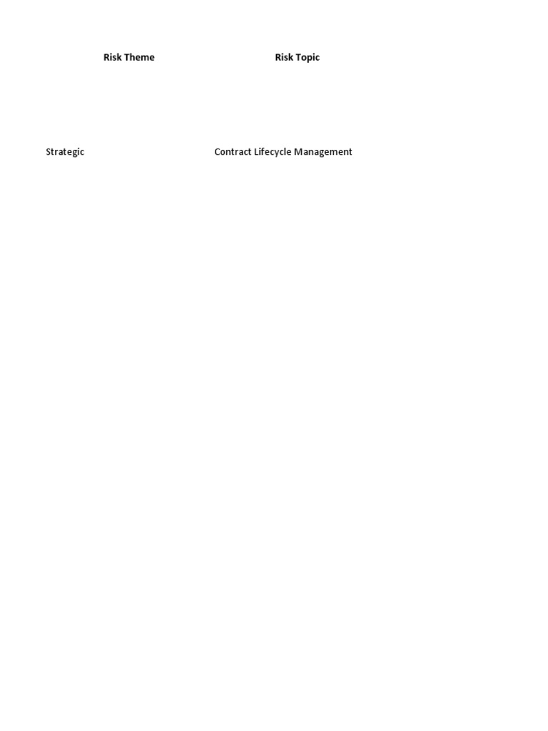 Cloud Risk Assessment Template | PDF