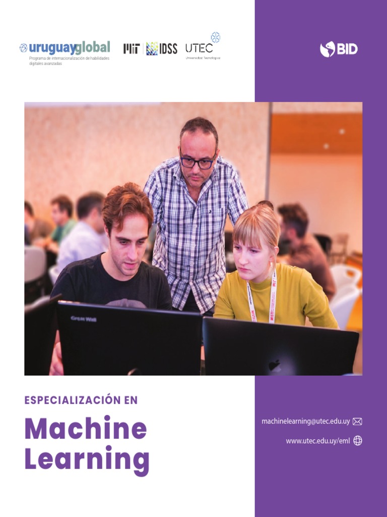 Brochure Machine Learning UTEC | PDF | Aprendizaje automático | Ciencia cognitiva