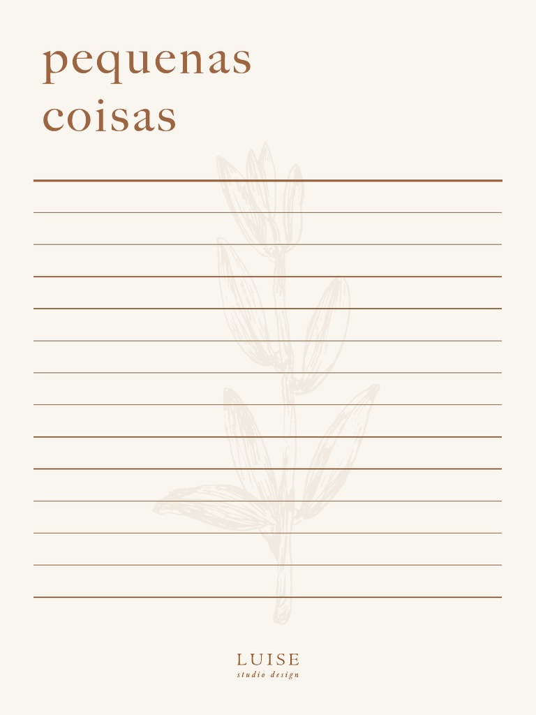 Bloco de Notas | PDF