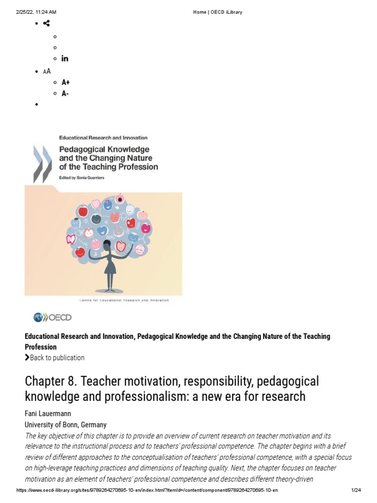 Understanding Teacher Motivation Types | PDF | Motivation | Motivational