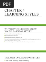 Learning Styles | PDF | Learning Styles | Teaching