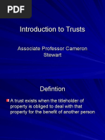 Certification of Trust Example | PDF | Trust Law | Security Interest