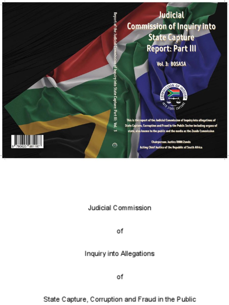State Capture Report - Bosasa 3 | PDF