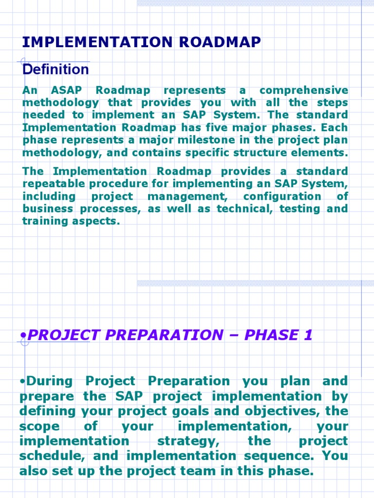A Comprehensive Guide to Implementing an SAP System Through Standard ...