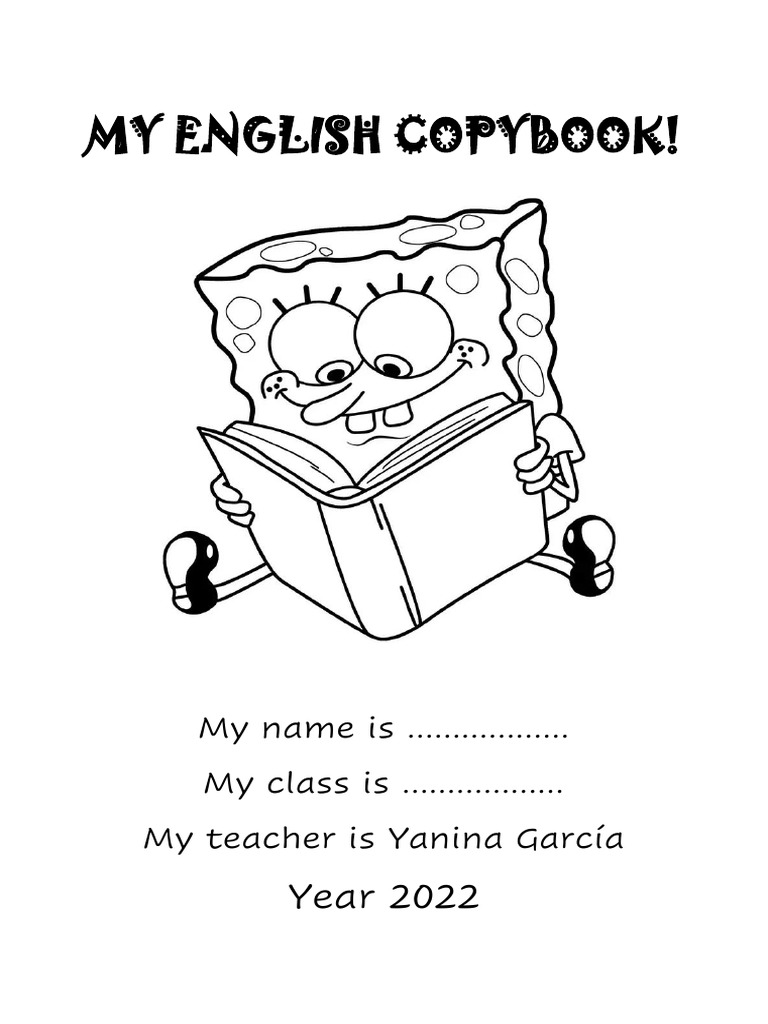 My English Copybook | PDF