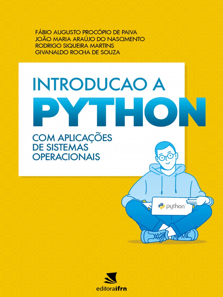 Ebook - Introdução A Python (Editora Ifrn) | PDF | Python (linguagem de ...