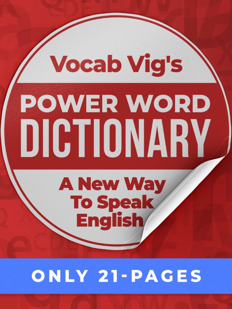 Master English with Power Words | PDF | Time | Mind