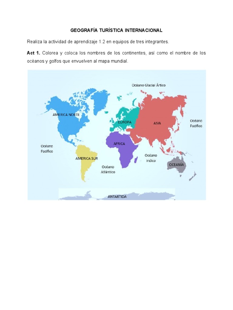 Geografía Turística Del Mundo | PDF | Economía de asia | Asia