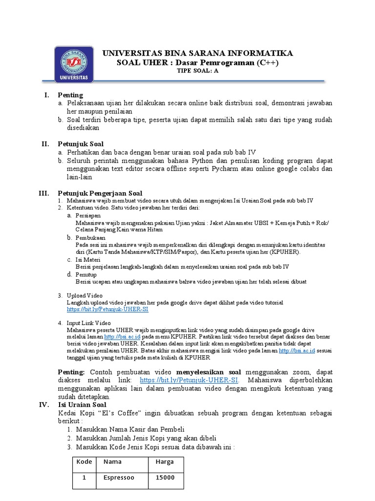 894 - DASAR PEMROGRAMAN - Ok | PDF