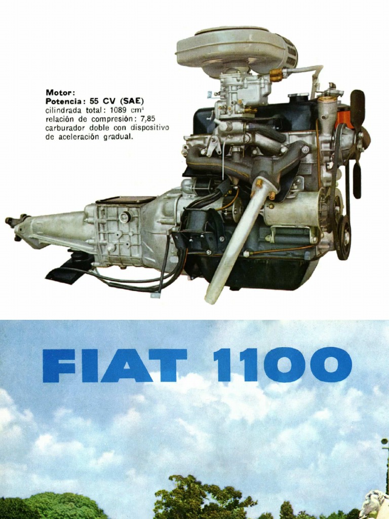 Fiat 1100 Taller (141 Paginas) | PDF