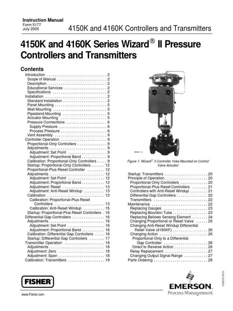 4150 and 4160 Manual | PDF | Pressure Measurement | Pipe (Fluid Conveyance)