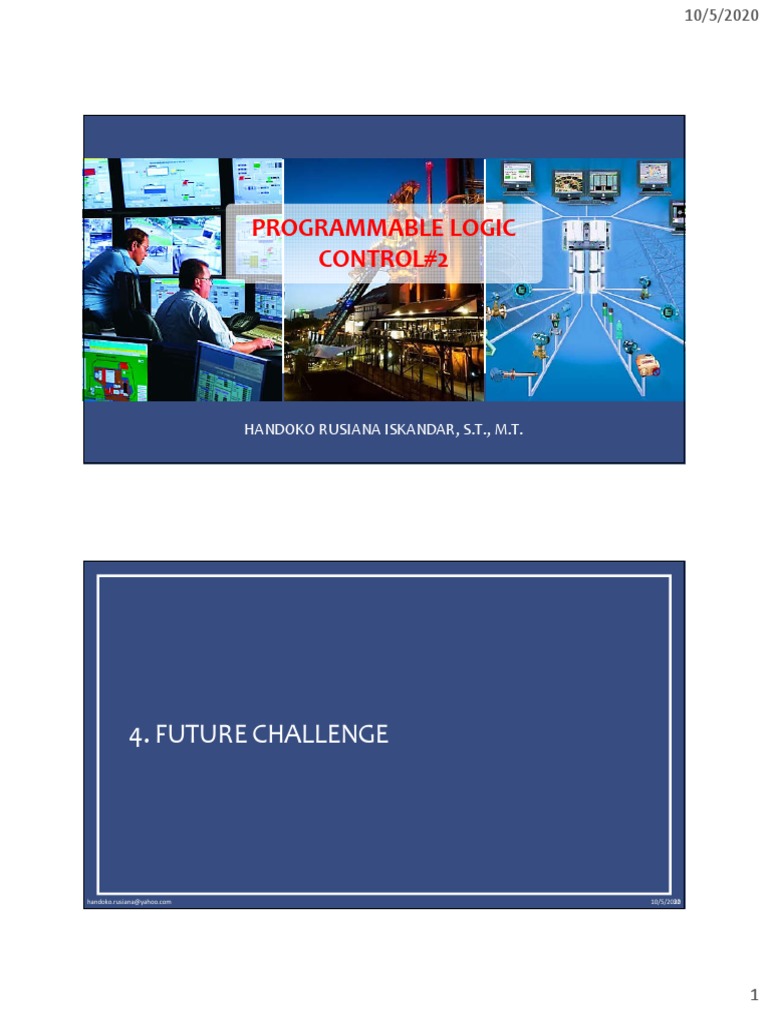 Future Challenges in PLC Automation | PDF | Automation | Programmable ...