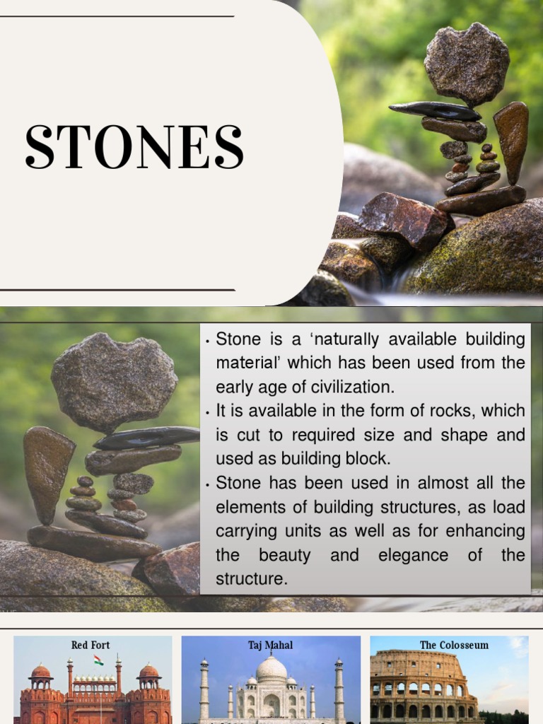 STONES | PDF | Rock (Geology) | Petrology