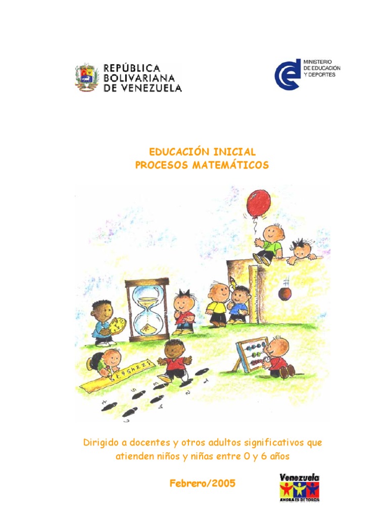 9 Procesos Matematicos | PDF | Educación de la primera infancia | Hora