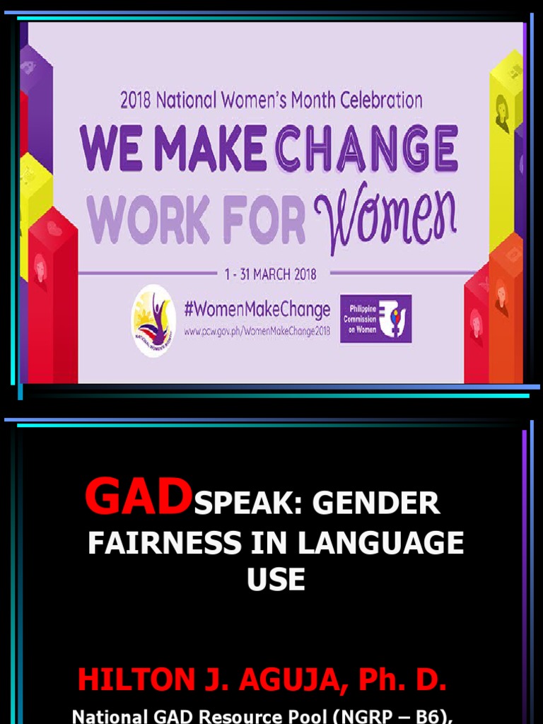 Gender Fair Language | PDF | Oath Of Office | Cognition