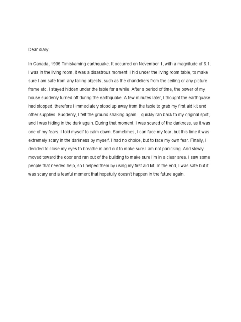 Dear Diary | PDF | Art | General Fiction