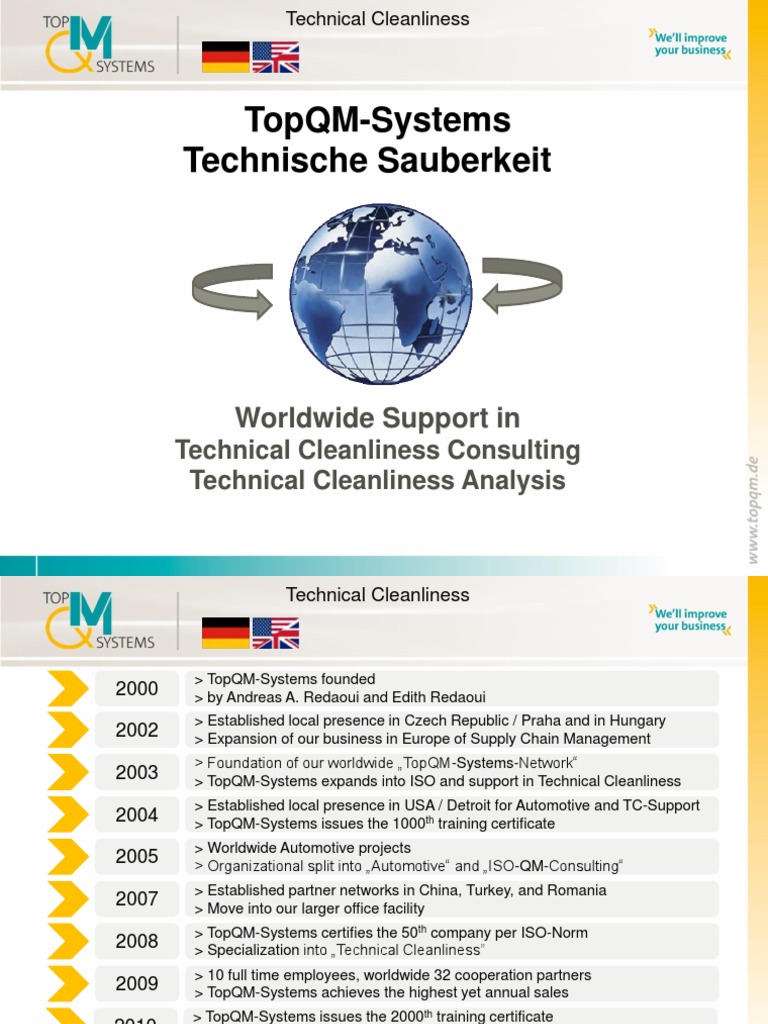 Topqm-Systems Technische-Sauberkeit Tecsa Technical-Cleanliness Deutsch ...