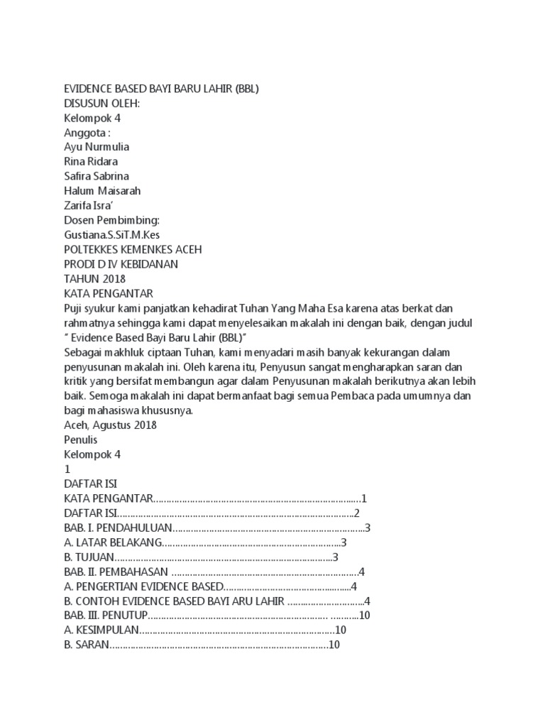 Evidace Based | PDF | Kesehatan Holistik