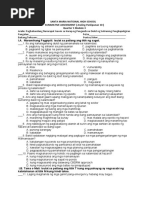 Ap10 1ST Quarter Long Test Revised - 2024 - 2025 | PDF