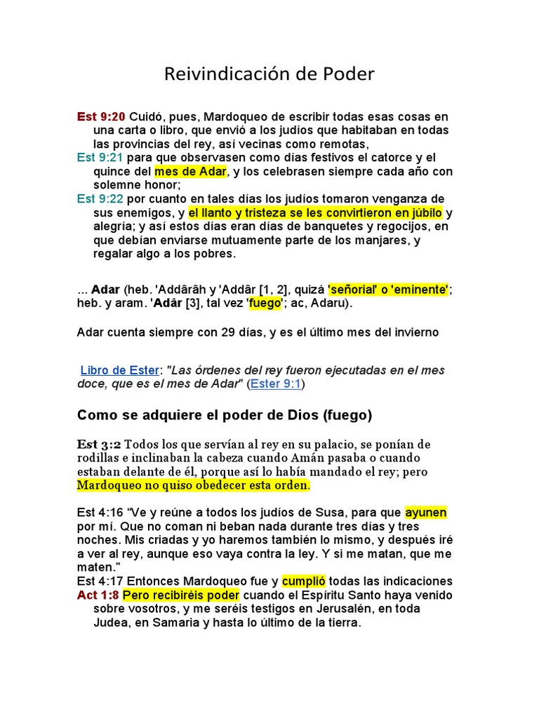 Poder y Avivamiento en la Fe | PDF | Creencia religiosa y doctrina | Elijah