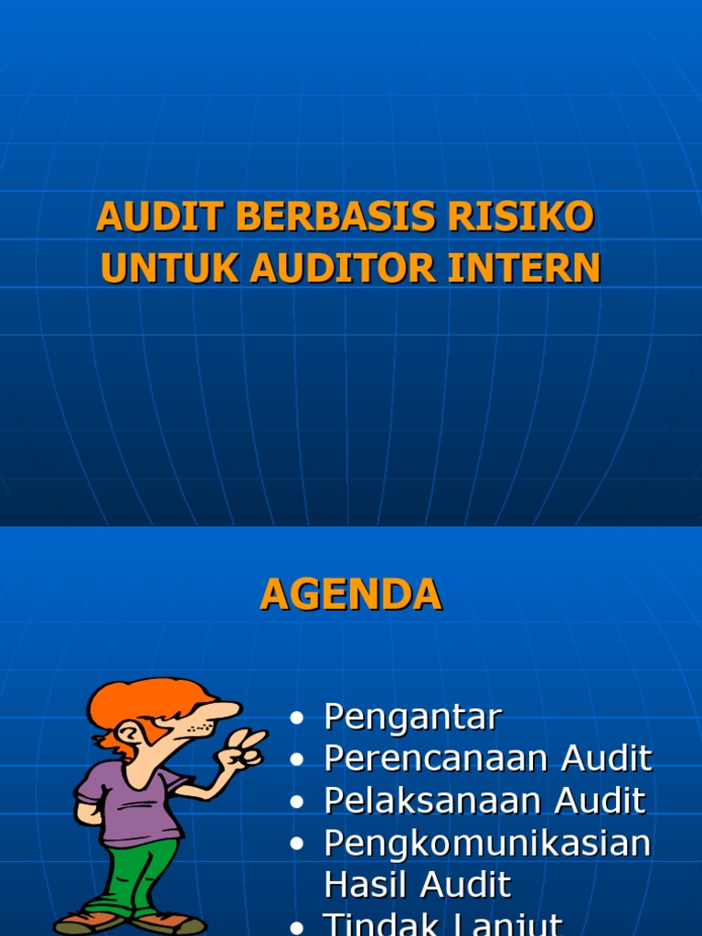 Audit Berbasis Risiko Untuk Auditor Intern | PDF | Internal Audit | Internal Control