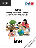 Grade 5 - ARTS - Q4 Module 1 | PDF