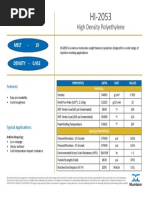 TDS of PE 85L | PDF | Polyethylene | Organic Polymers